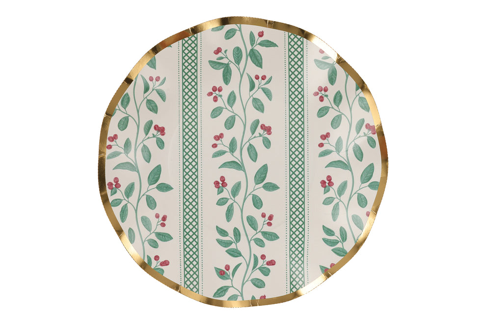 Under the Mistle Bow Dinner Plate x8 – Platefully Yours